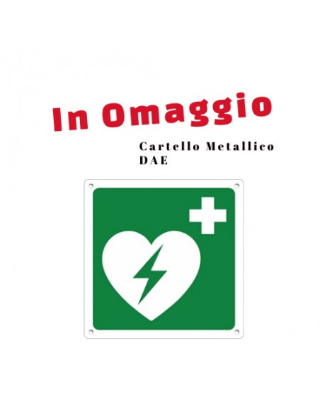 iAED-S1 Defibrillatore semiautomatico completo di borsa ed elettrodi adulto/bambino